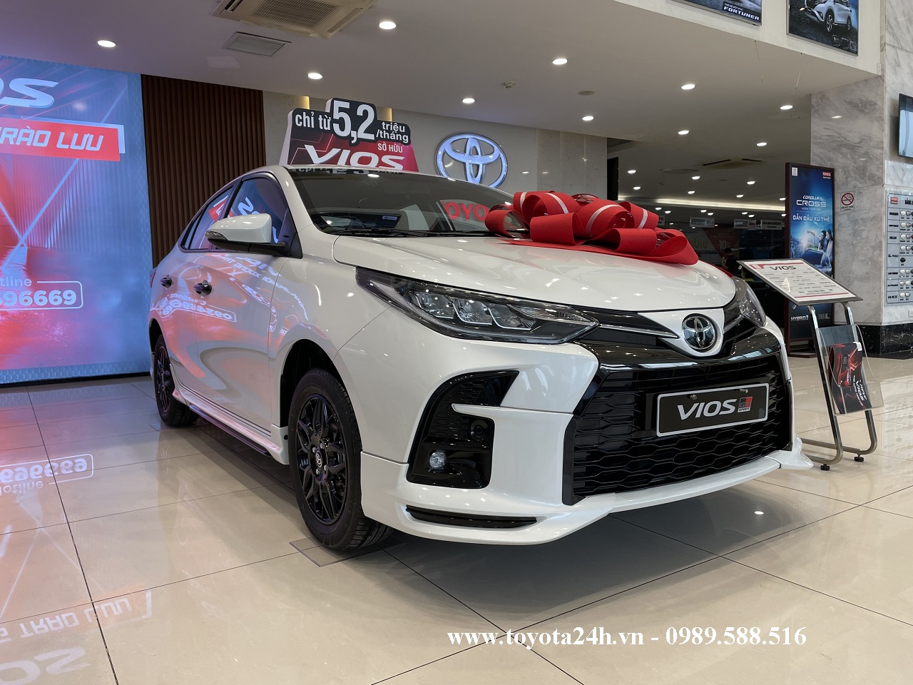 Toyota Vios 1.5GR-S 2022 Màu Trắng Ngọc Trai | Bảng Giá Xe | Hình Ảnh ...